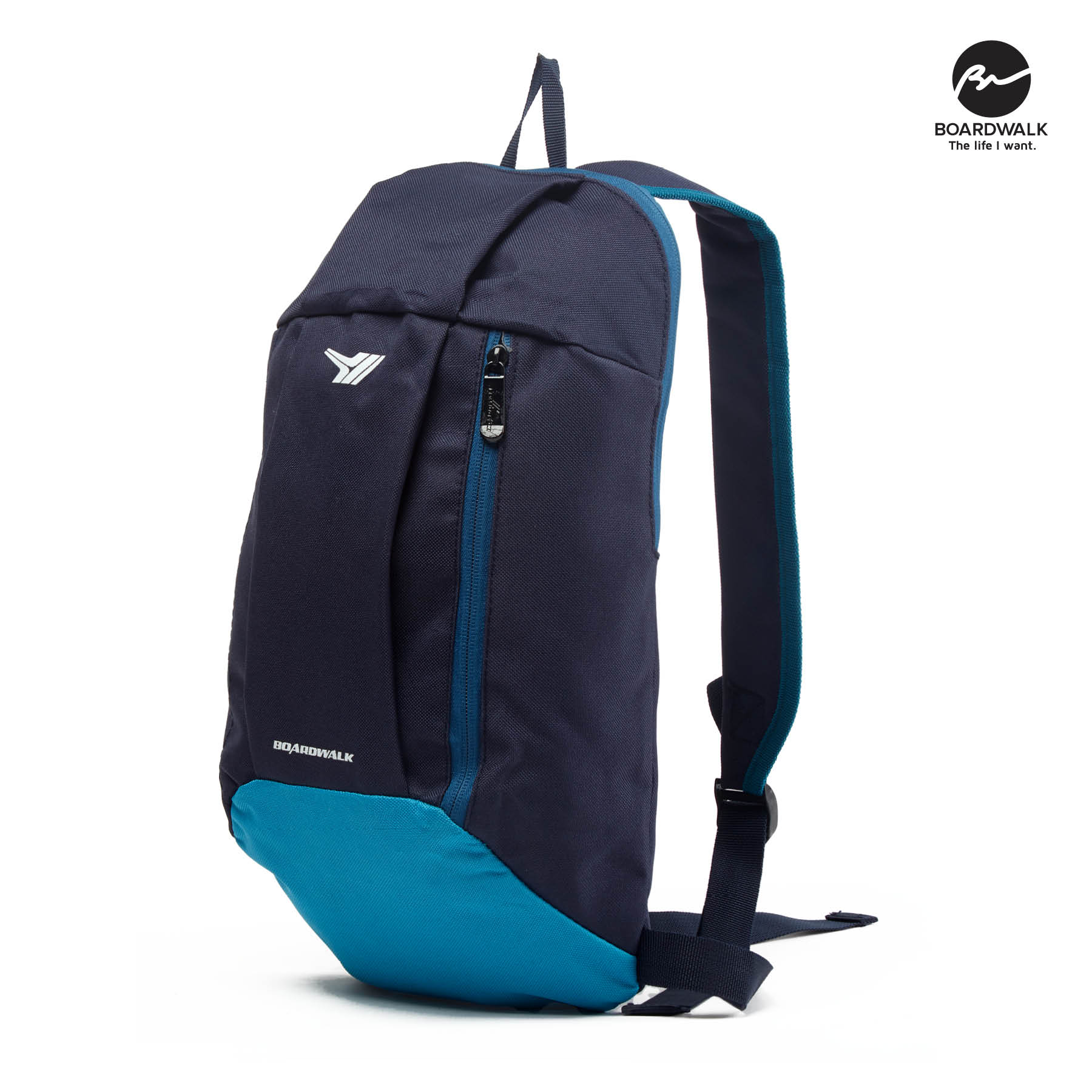 BOARDWALK VIAM MEN'S SCHOOL BACKPACK WITH BLUE ZIPPER DESIGN | Shopee ...