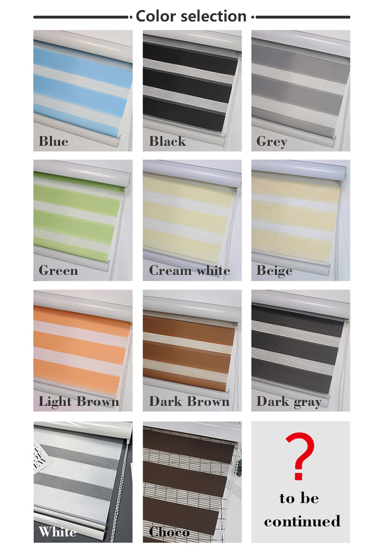 Korean Venetian Roller Zebra Blinds Blinds Curtains For Window | Shopee ...