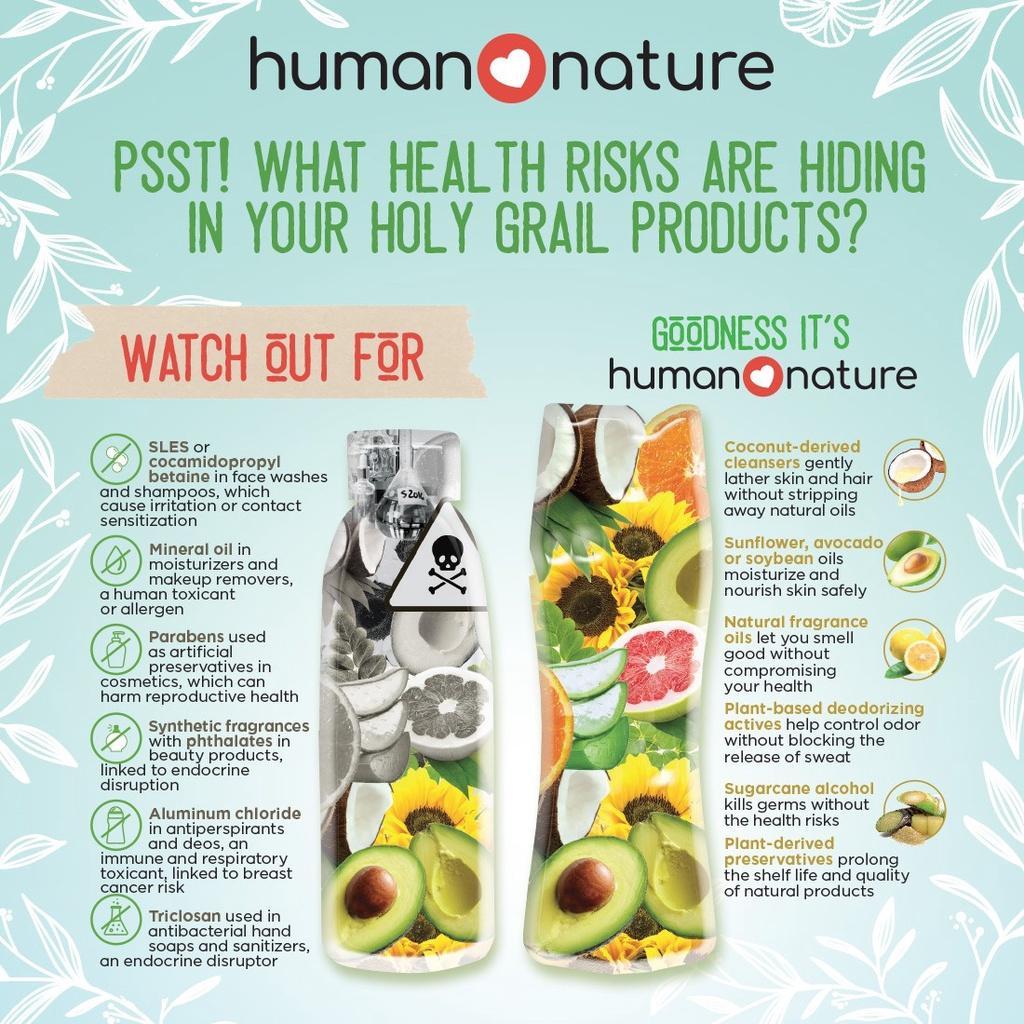 Human Nature Nourishing Facial Wash pH Balanced For Delicate To Normal ...