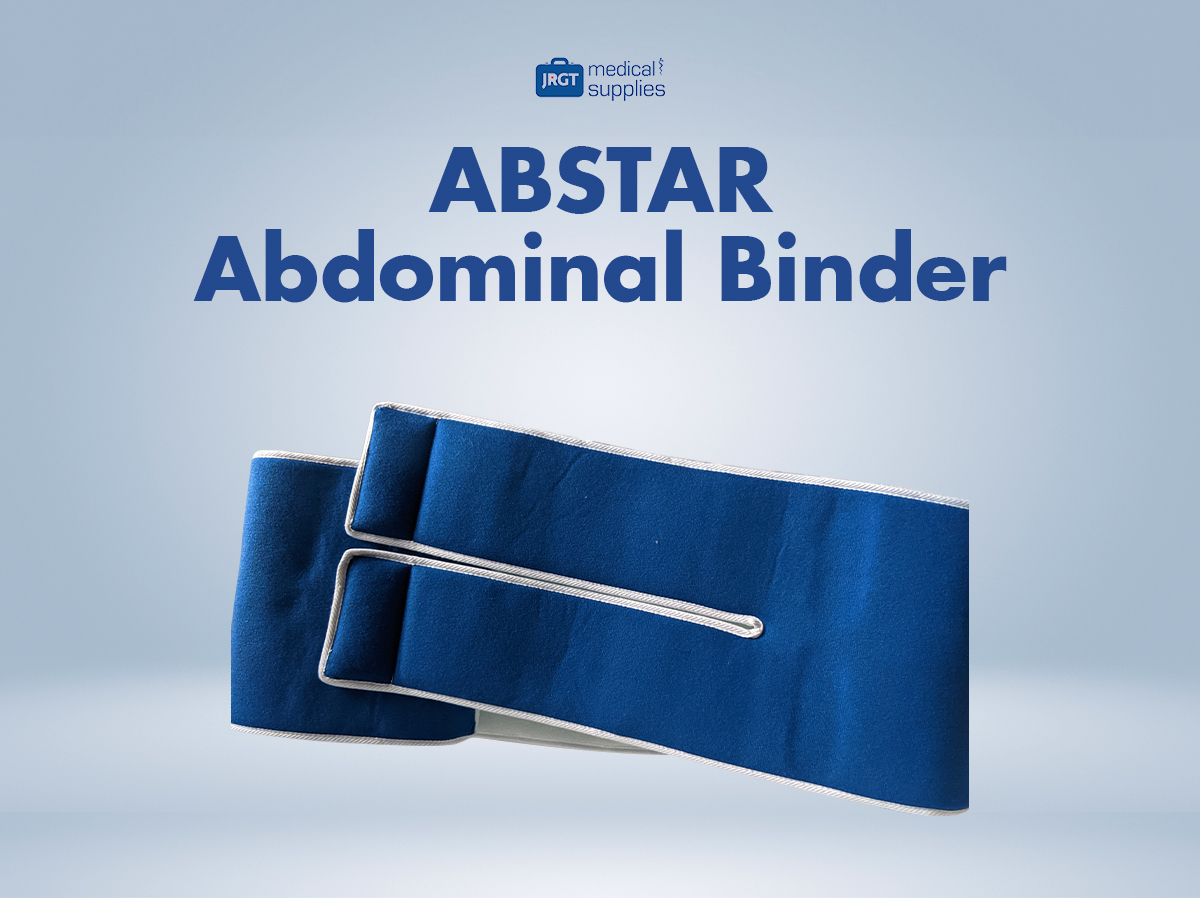 ABSTAR Abdominal Binder (Blue) | Post-Surgery Compression Belt | Shopee ...