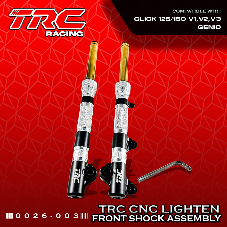 TRC RACING CLICK 125 150/BEAT FI LIGHTEN FRONT SHOCK ASSEMBLY 0026-003 | Shopee Philippines