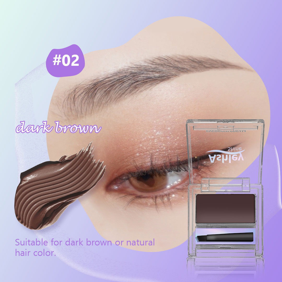 Ashley Shine Waterproof Eyebrow Cream Long Lasting 24H Cosmetics AS5143 ...