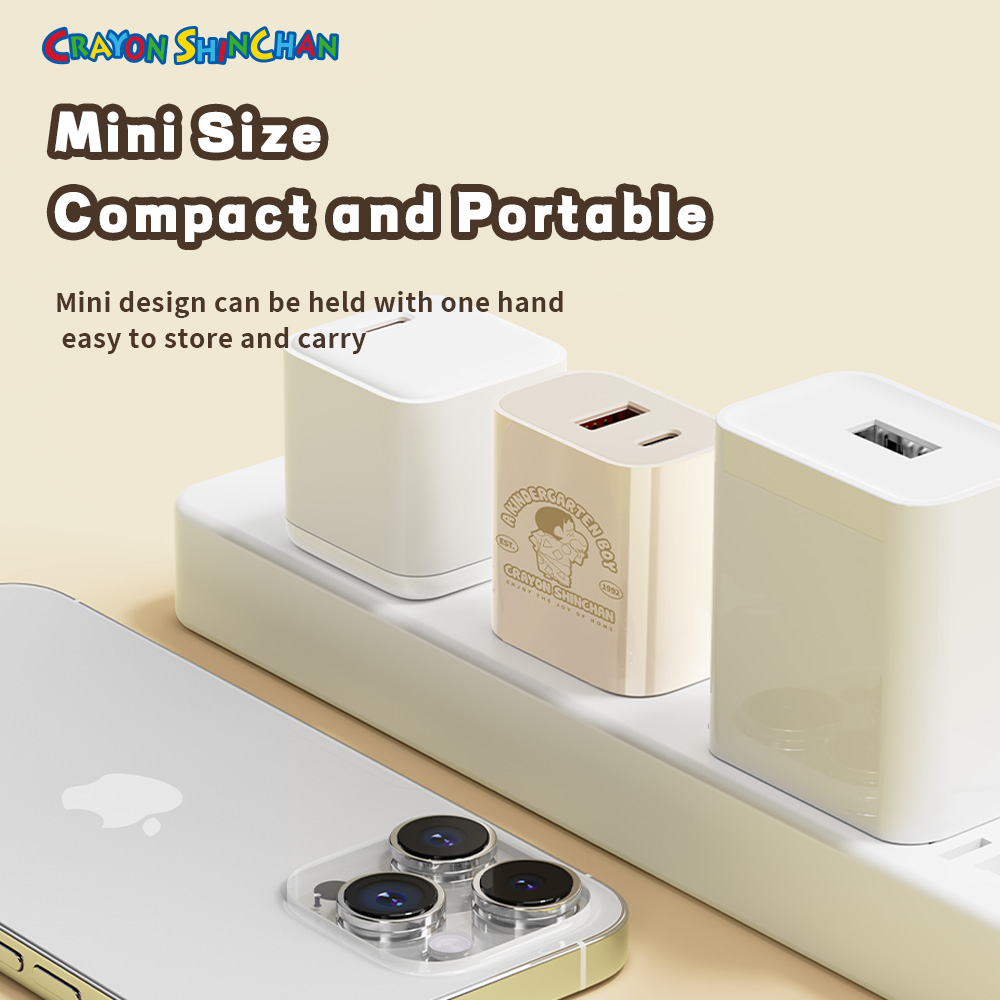 Rock Space Crayon Shinchan T43 Dual Port A+C PD 20W Fast Charging ...