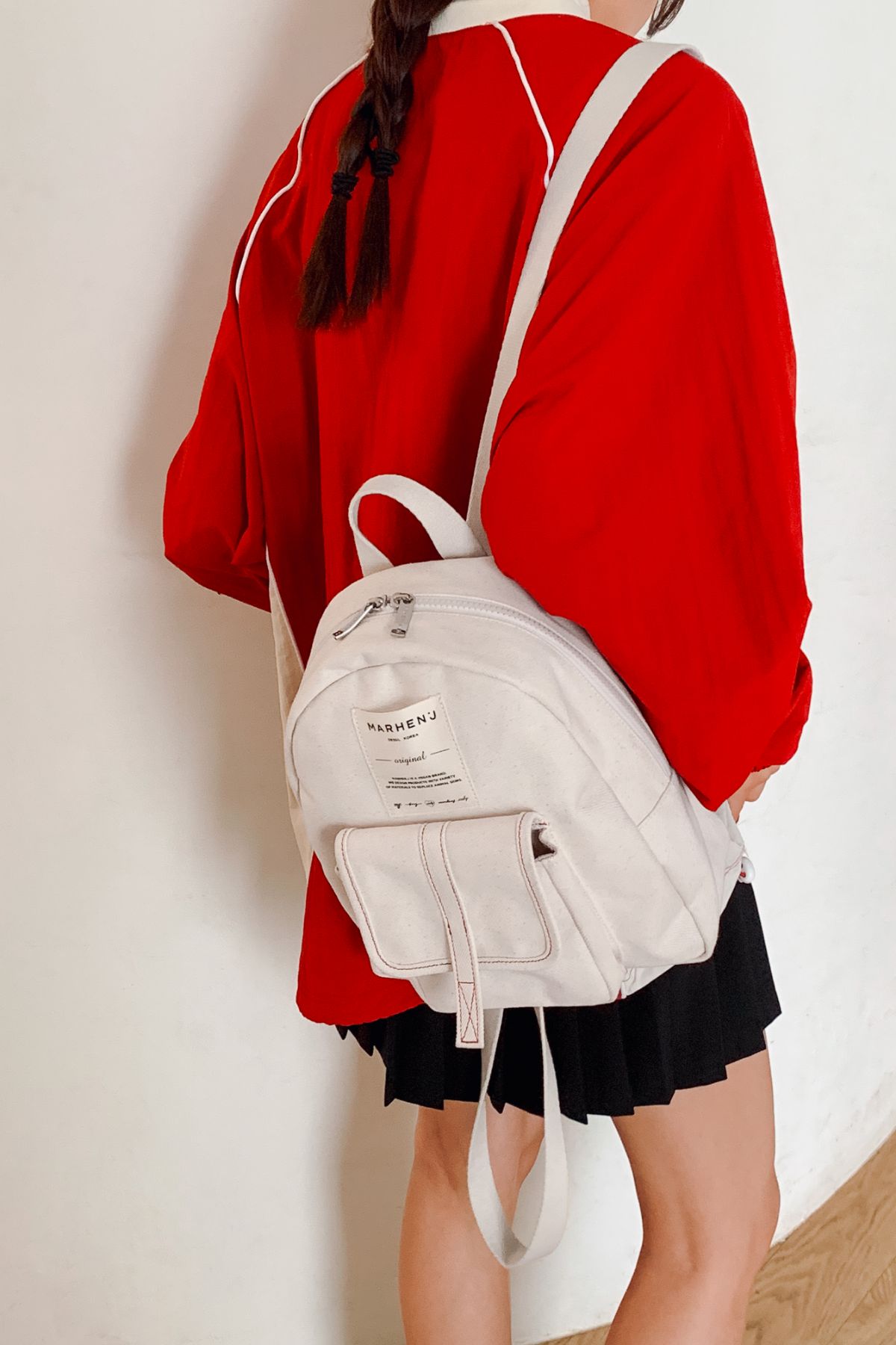 MARHEN.J Mark Backpack (Canvas) | Shopee Philippines