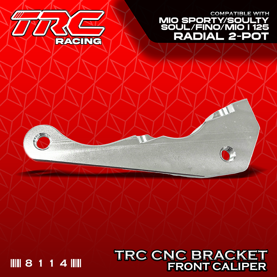 TRC RACING FRONT 2POT RADIAL CALIPER BRACKET (220MM DISC) FOR MIO ...