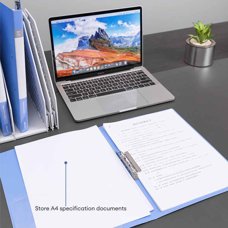 Deli Document Box File Long Size File Organizer Storage Data Box 5302ES ...