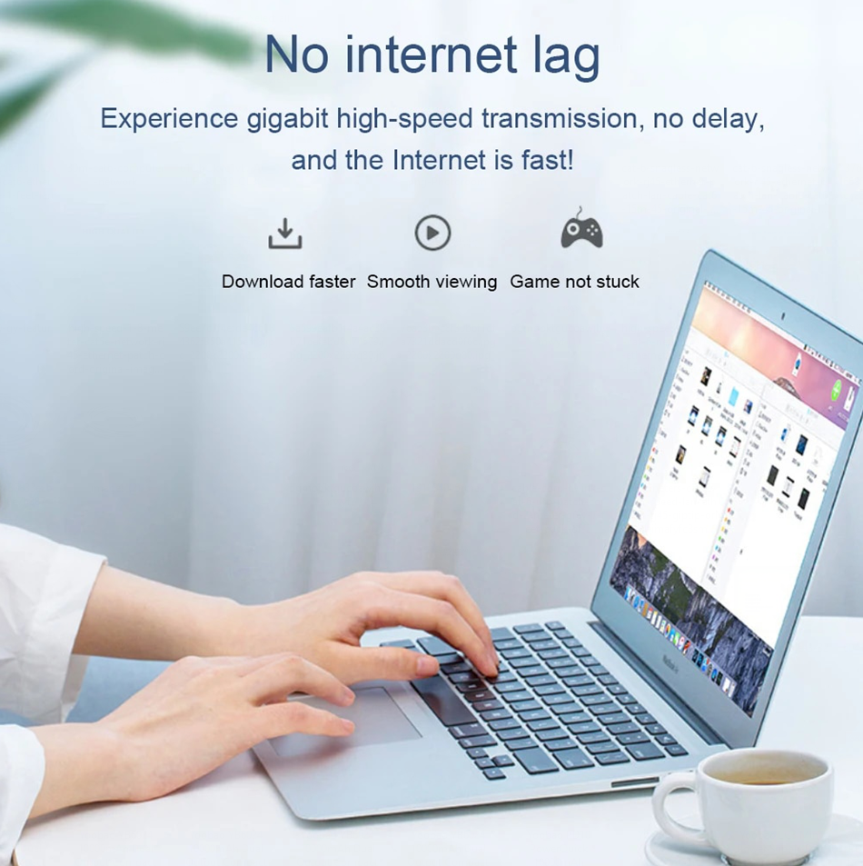 CAT6 CAT6E Lan RJ45 Internet Network Cable High Speed 1M 2M 3M 5M 10M ...