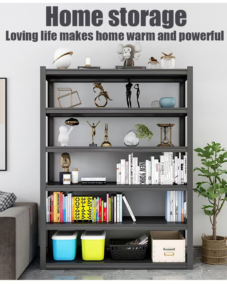 IKAE 3/4/5/6 Layer Metal Steel Boltless Organizer Layer Shelf Stainless ...
