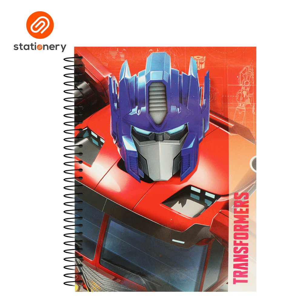 Transformers Spiral Notebook 80lvs Pack of 7 | Shopee Philippines