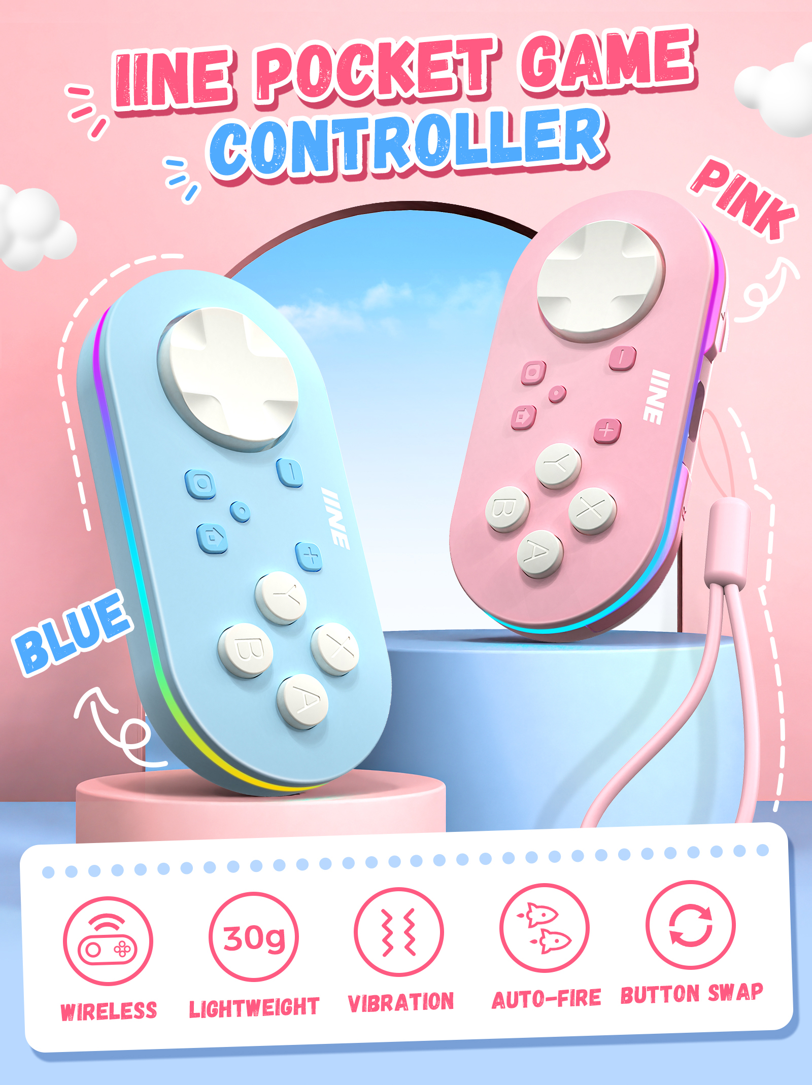 IINE Pocket Game Controller | Shopee Philippines