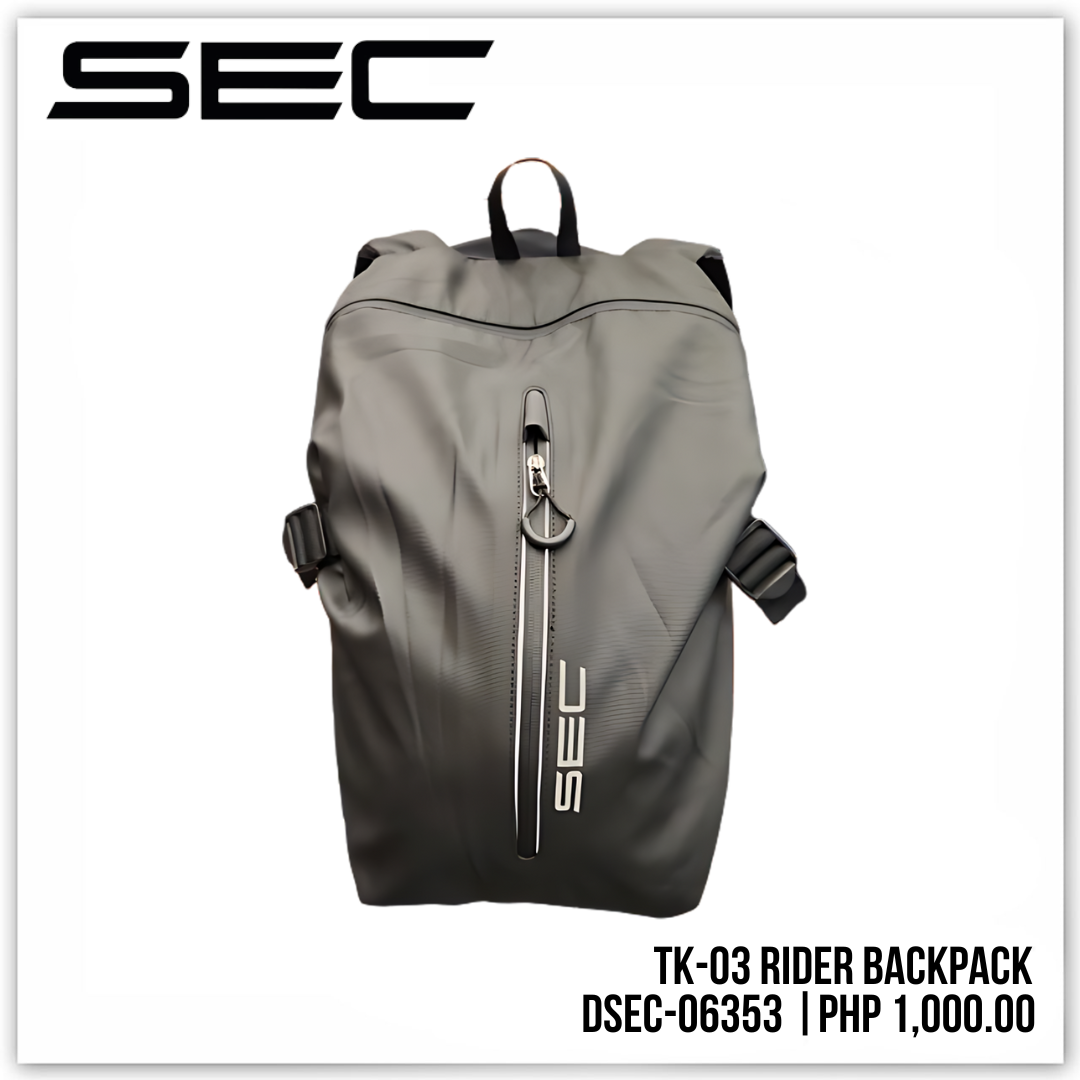 Sec TK-03 Rider Backpack (DSEC-06353) | Shopee Philippines
