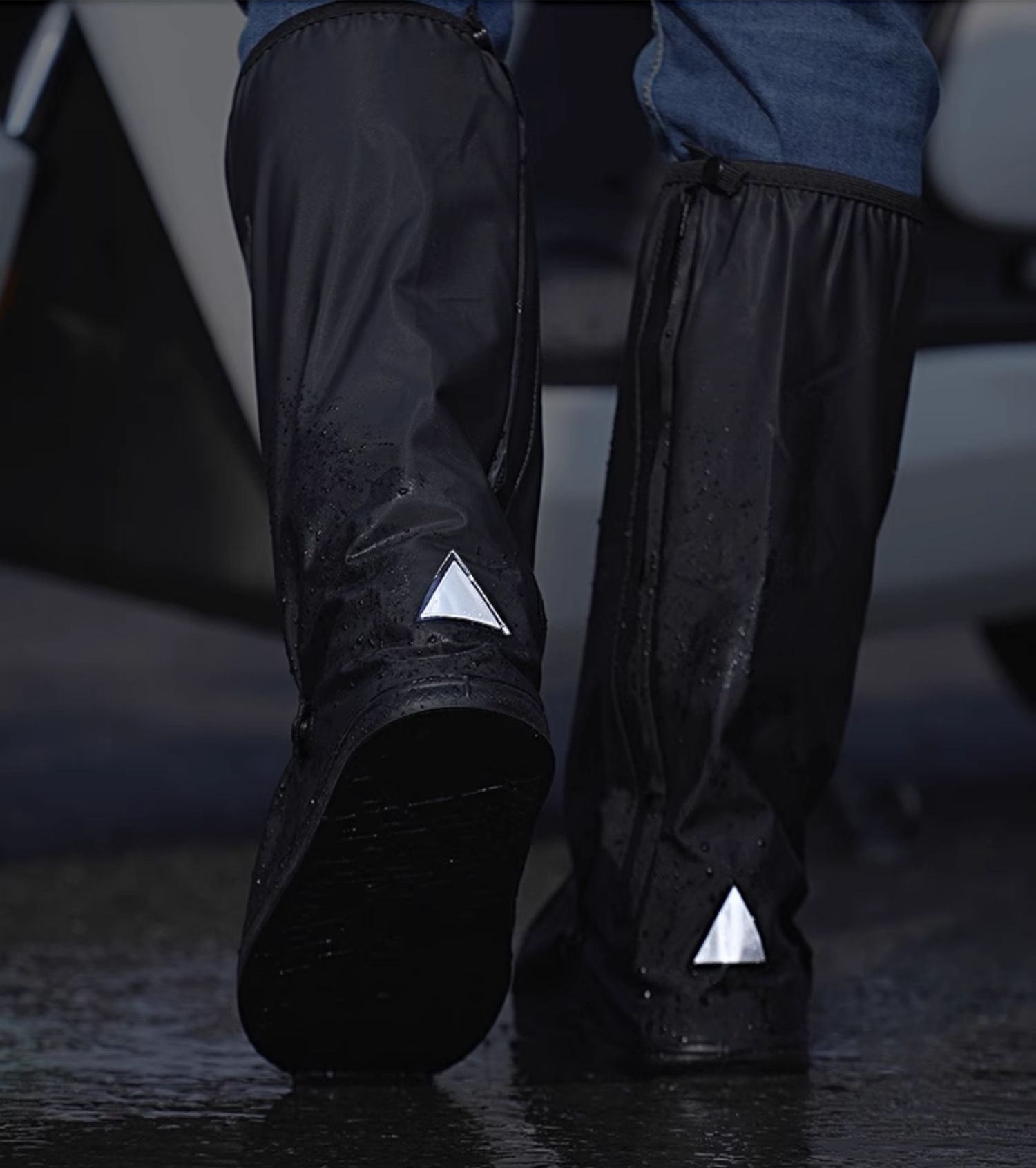 Rain Boots, Men's High Drum Rain Shoes Are Waterproof, Non Slip ...