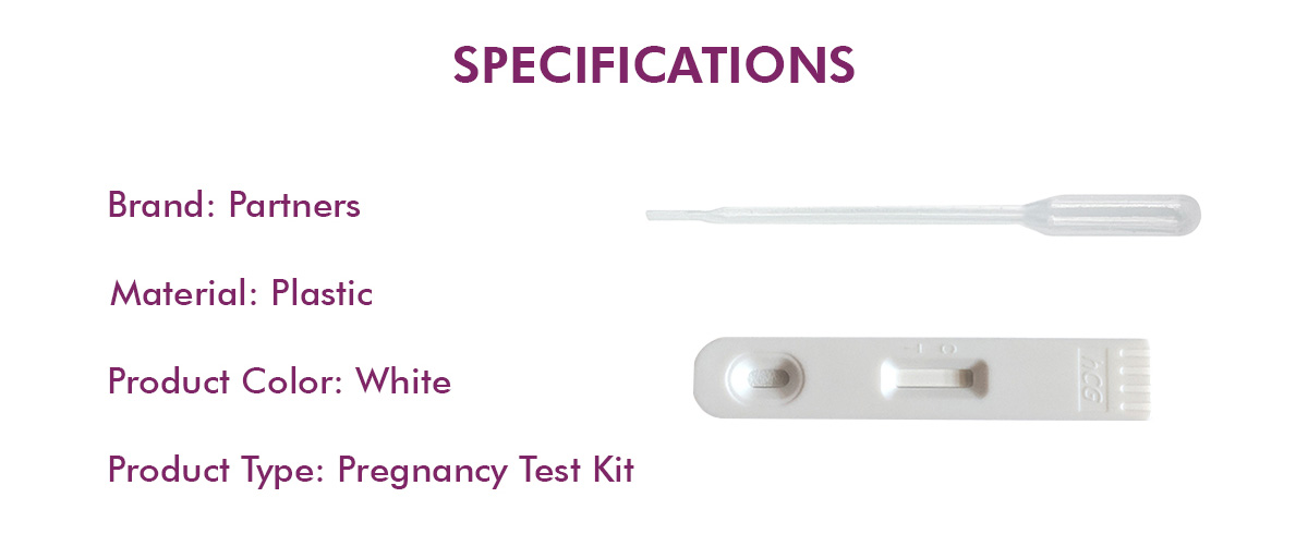 Partners Pregnancy Test Kit (3pcs and 5pcs) | Shopee Philippines