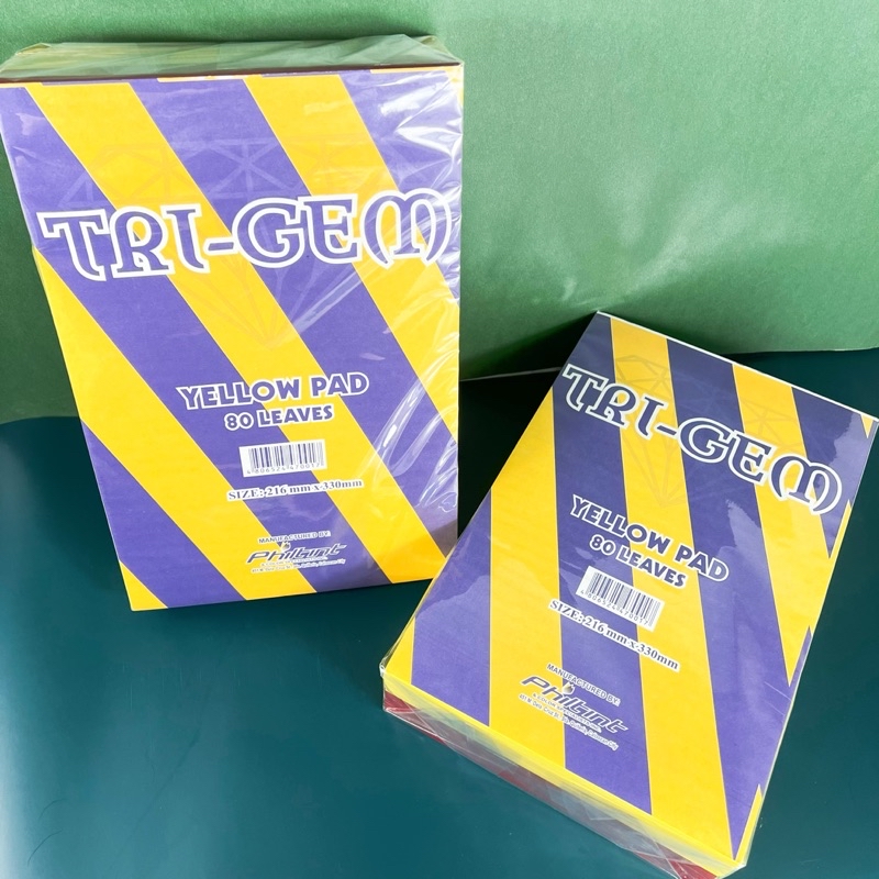 Yellow Pad Paper 10pcs in One Pack | Shopee Philippines