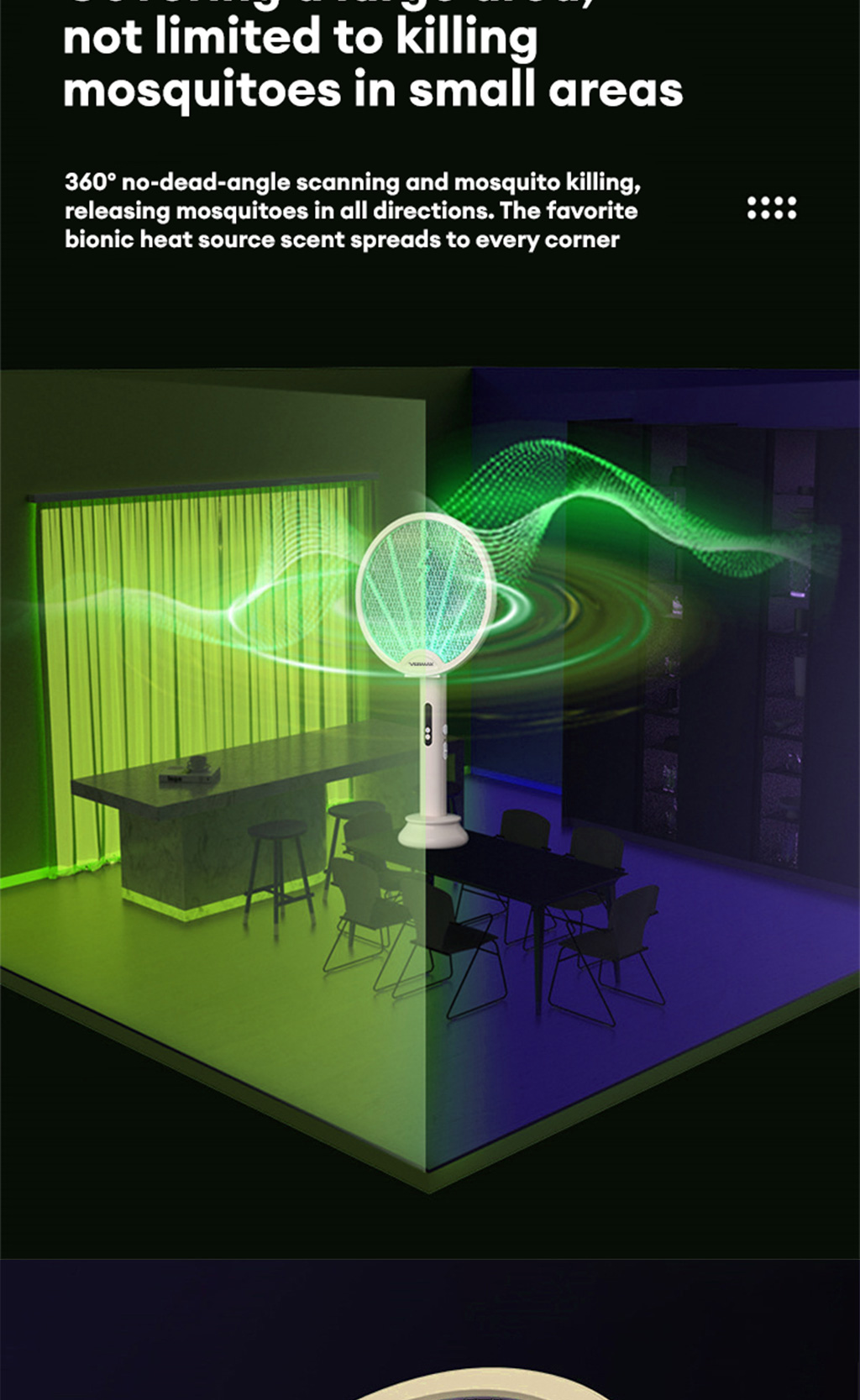 Vermax Electric Mosquito Swatter Pamatay Lamok Voltage Efficiency ...