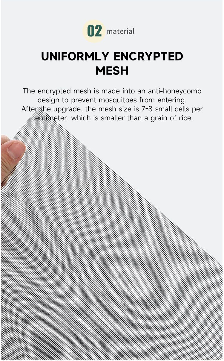 Suez Upgrade Anti Mosquito Net Window Screen Magnetic With Velcro Mesh ...