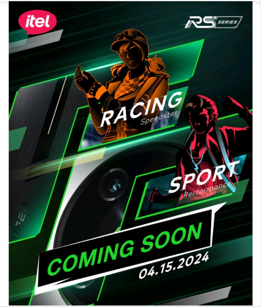 ITEL RS4 SMART PHONE | 16(8+8) GB RAM / 128 G'B ROM | Helio G99 | 45W ...