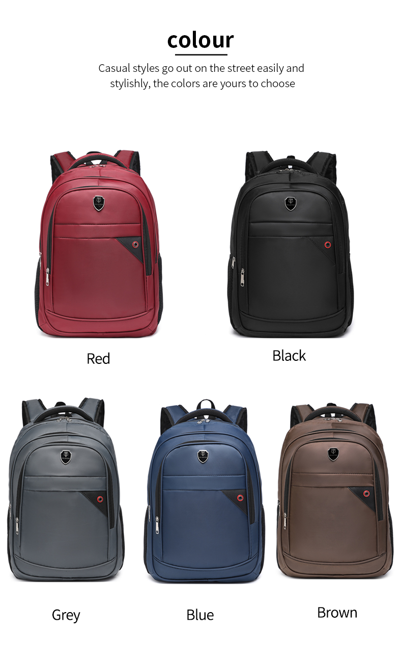 VOLUNTEER School Bag For Men Multi-storey Space Laptop Backpack High ...