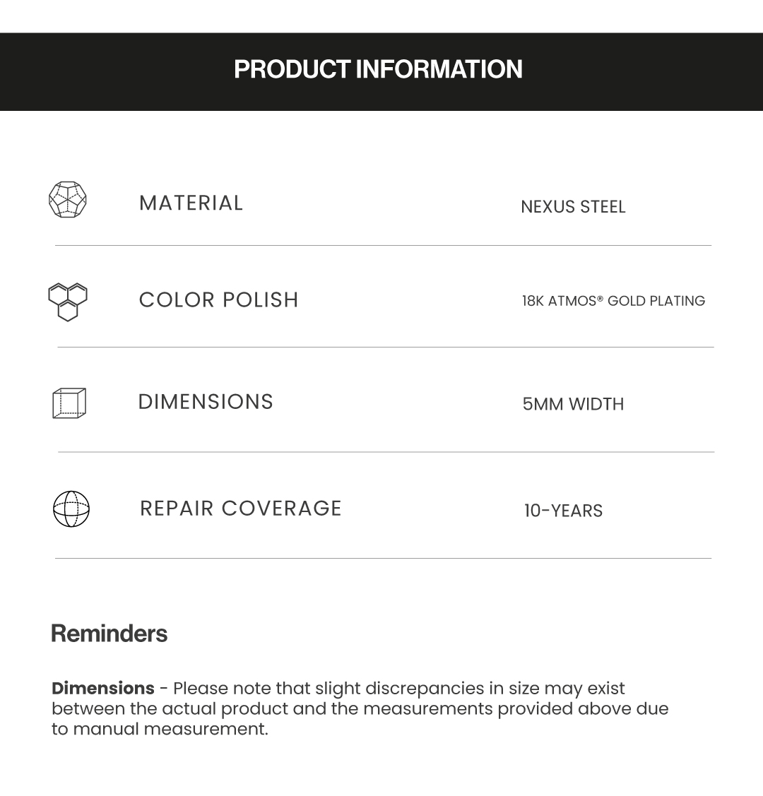 Homura Design - Classico Gold Necklace 5mm | Shopee Philippines