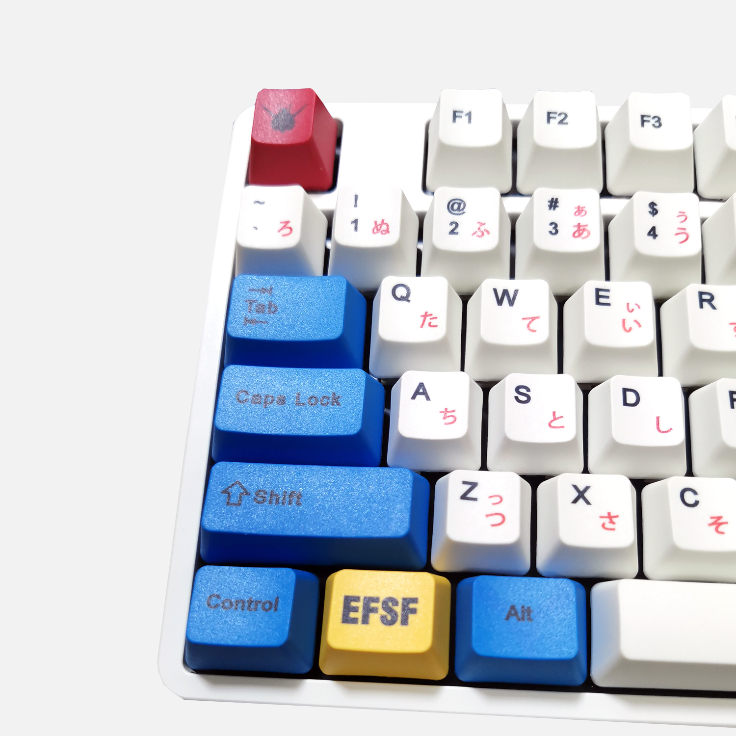 Zeus Gundam (GD-99) 104-key cool RGB 4-color splicing mechanical gaming ...
