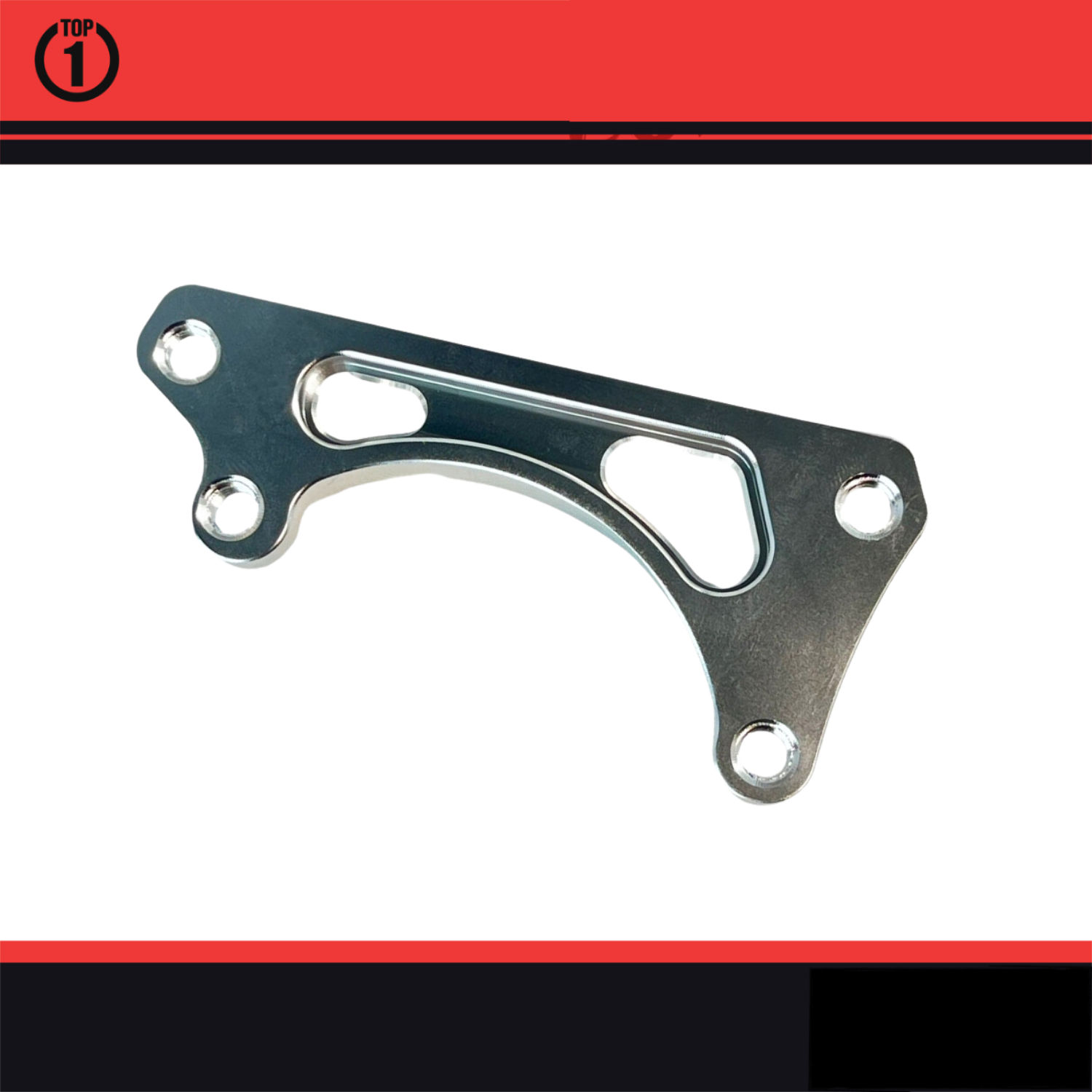 Top1 CNC TRC Caliper BRACKET Front Axial 220mm Disc 2 Pot For Click V1 ...