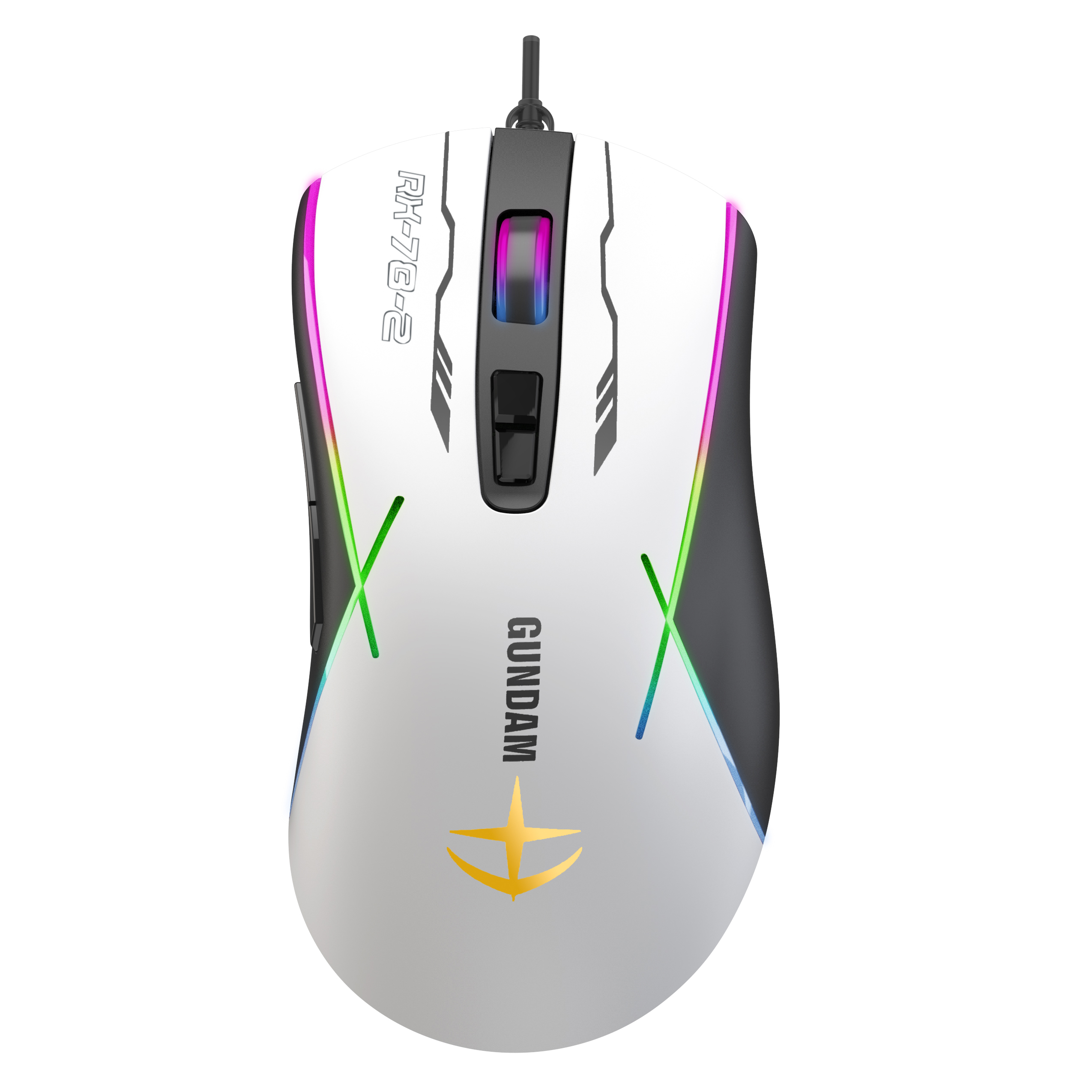 Zeus X Gundam ( GD-001 ) RGB LED Wired Gaming Mouse RGB Backlit ...