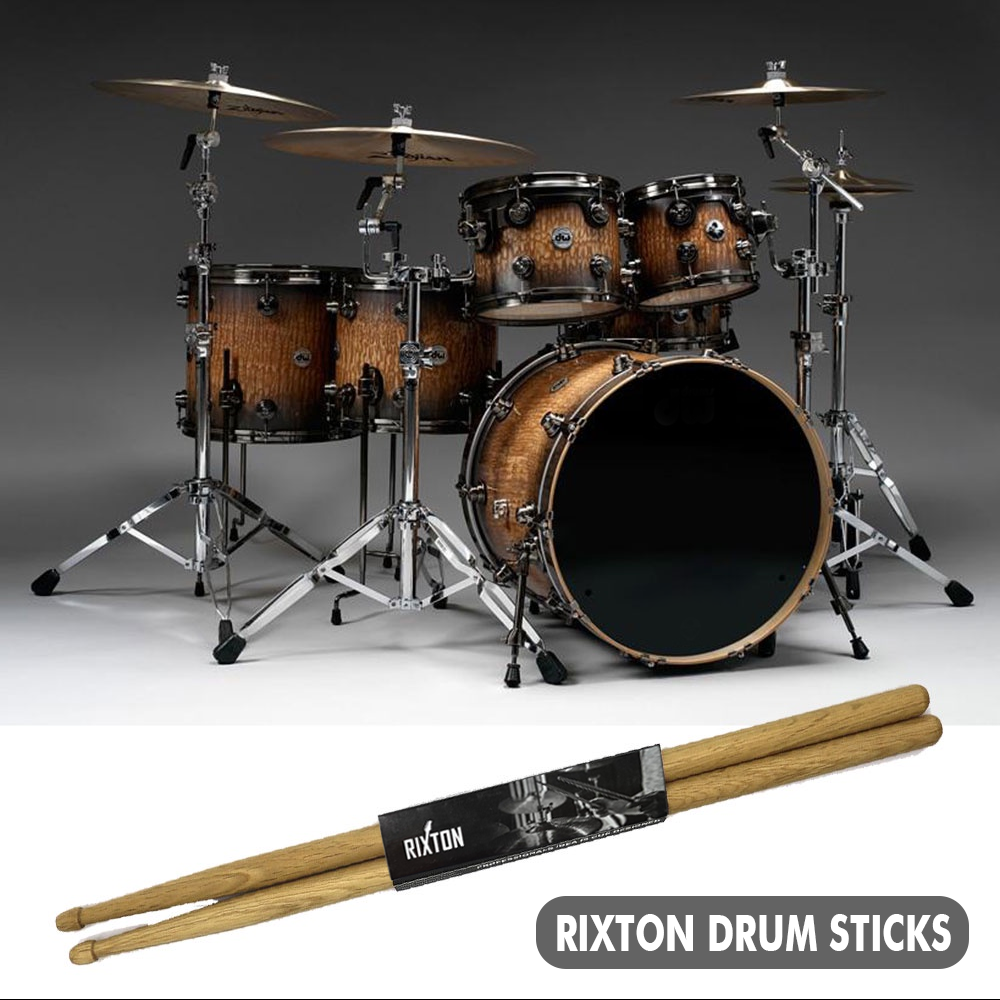 RIXTON Practice Drum Pad Training Drum for Beginners and Jazz Drums ...
