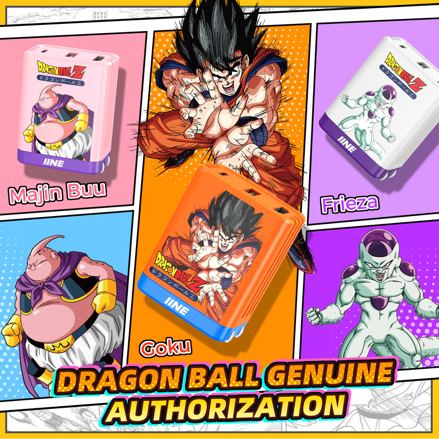 IINE 65W Multifuntional Charger Dragon Ball | Shopee Philippines
