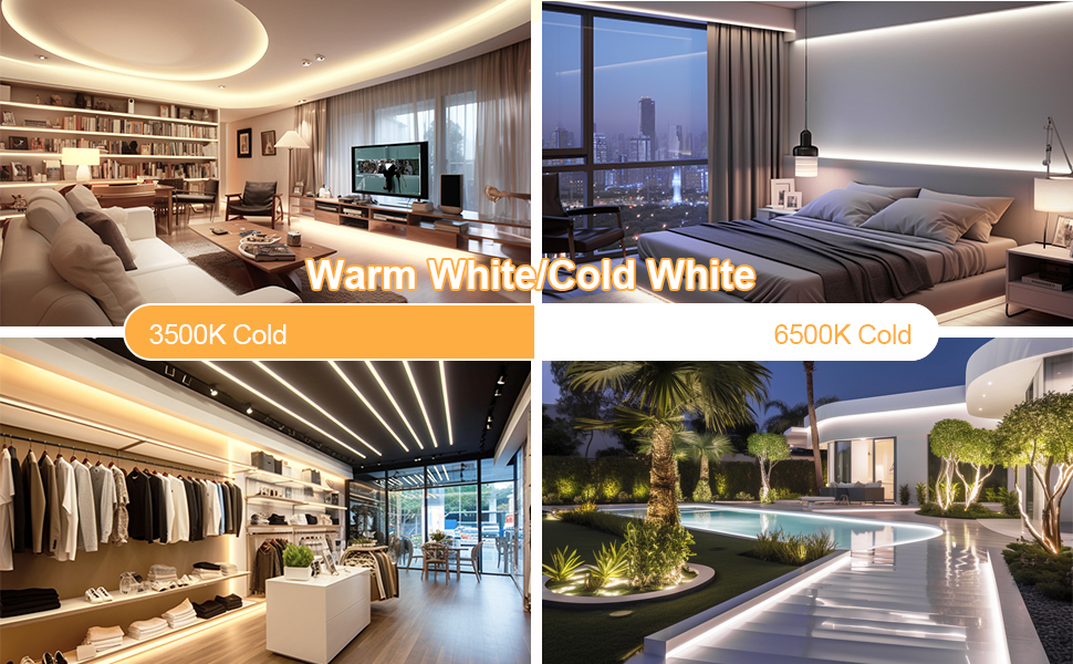 Gold Star Led Light Strip For Room Christmas Lights Waterproof Flexible ...