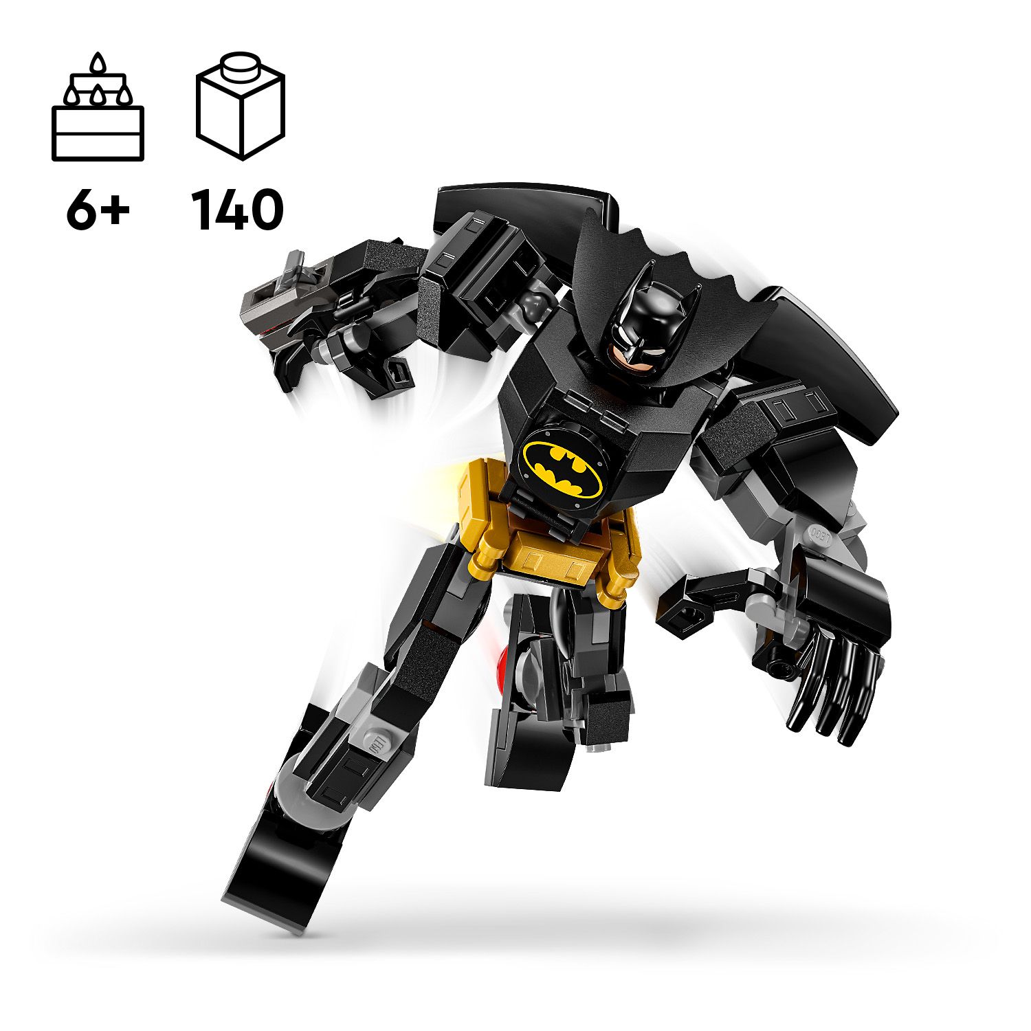 LEGO Super Heroes DC 76270 Batman Mech Armour (140 Pieces) | Shopee ...