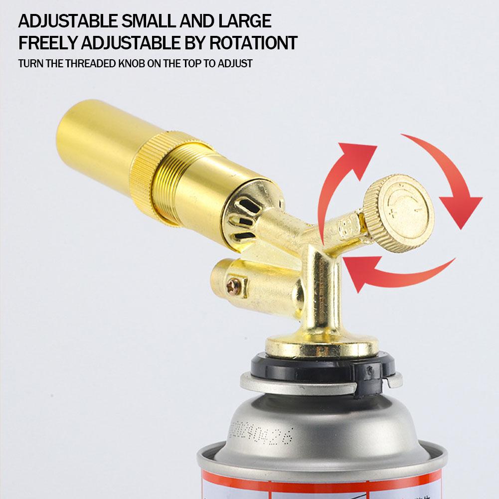 Heat Flame Gun Blue Torch Copper Welding Nozzle Bronze Brazing Blow ...