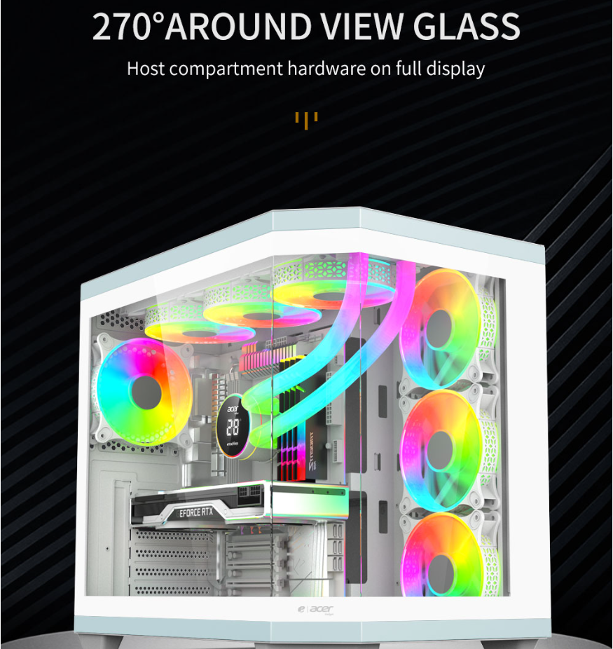 Itw | Acer Computer PC Case V950 Panoramic Room w/o Pillars Full View ...