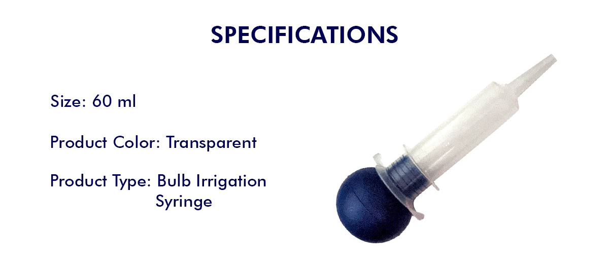 Asepto / Irrigation Syringe 60ml (Surgitech, Partners, Kenxin) | Shopee ...