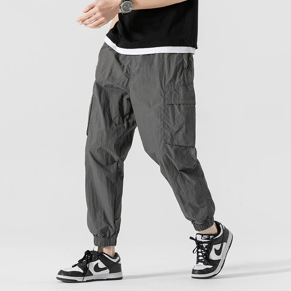 URBAN PIPE Taslan Cargo Pants Fashionable 6 Pocket Jogger For Men High ...