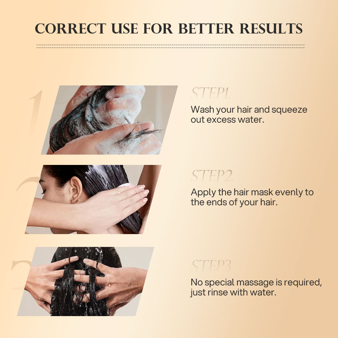 Bremod WELL HAIR Hair Mask Treatment Care Maintenance Moisturize Repair ...