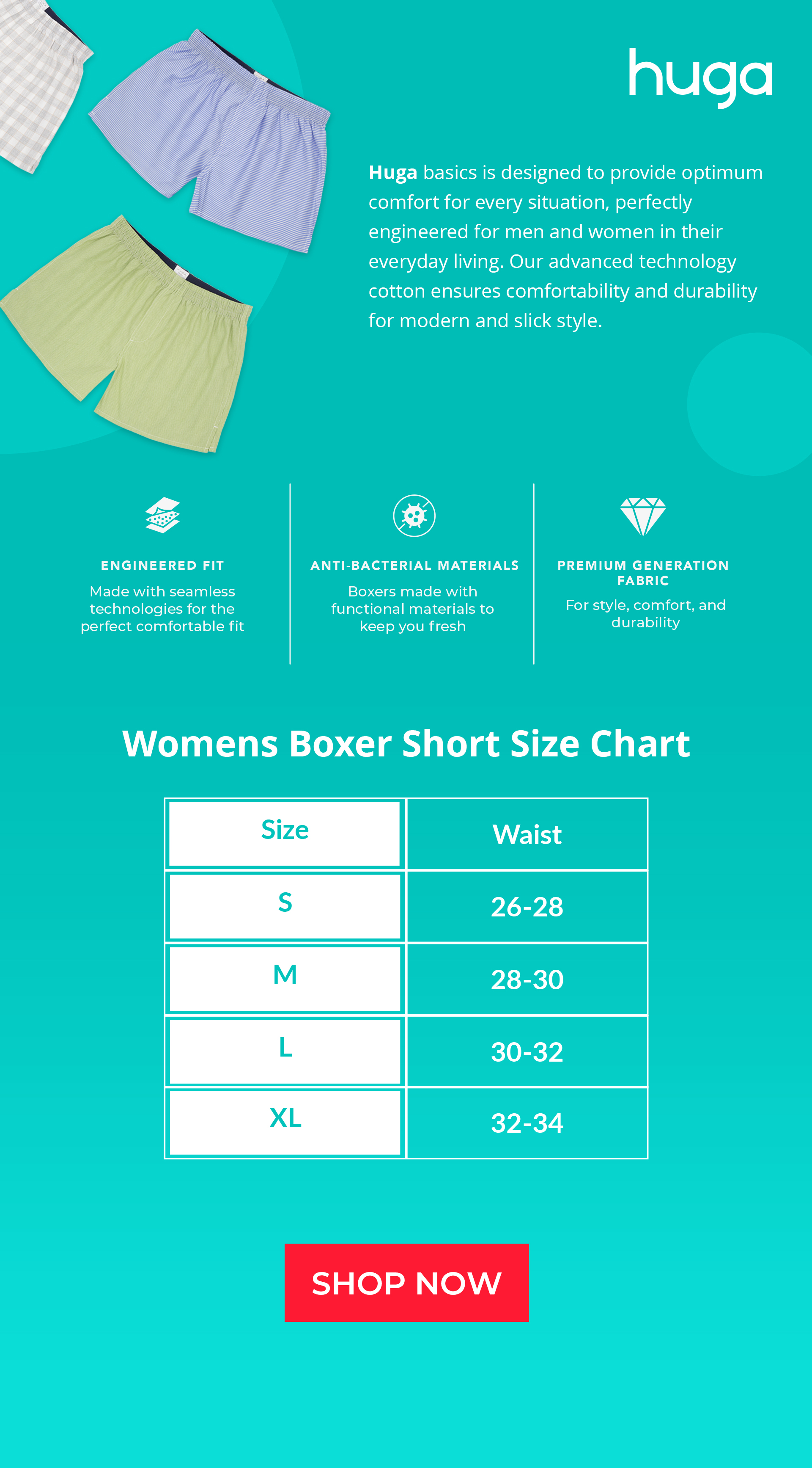 3 in 1 Womens Cotton Boxer Shorts for Women Promo Pack S-2XL Plus Size ...