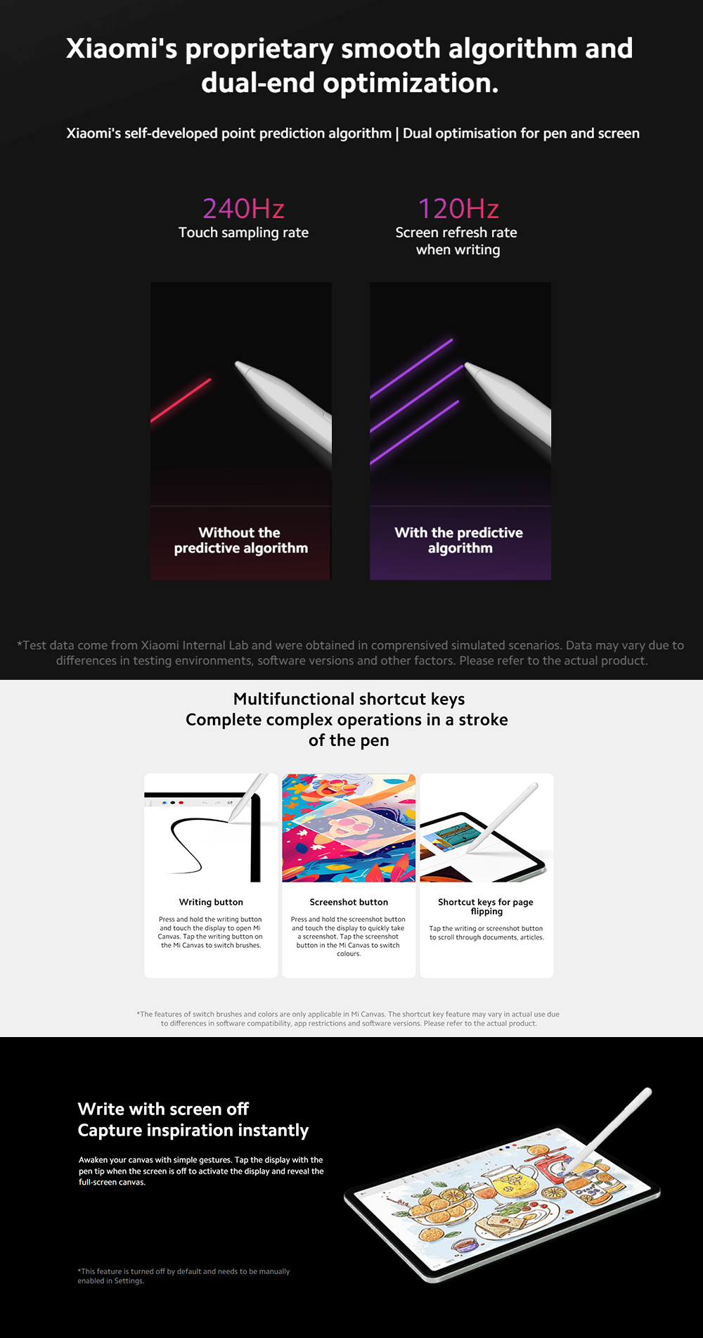 Xiaomi Redmi Smart Pen Ultra-low latency, seamless writing | Shopee ...