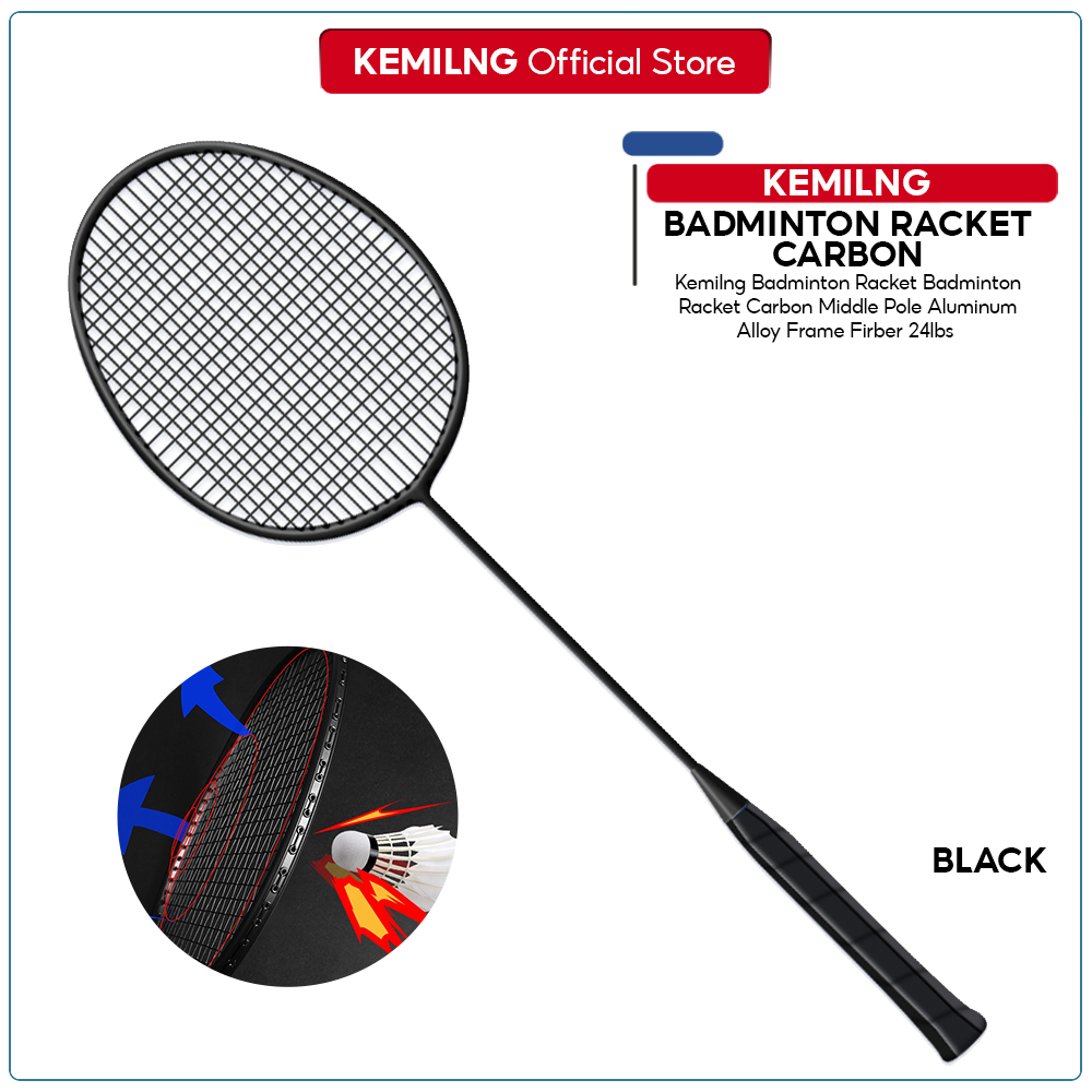 Kemilng Badminton Racket Badminton Racket Carbon Middle Pole Aluminum ...