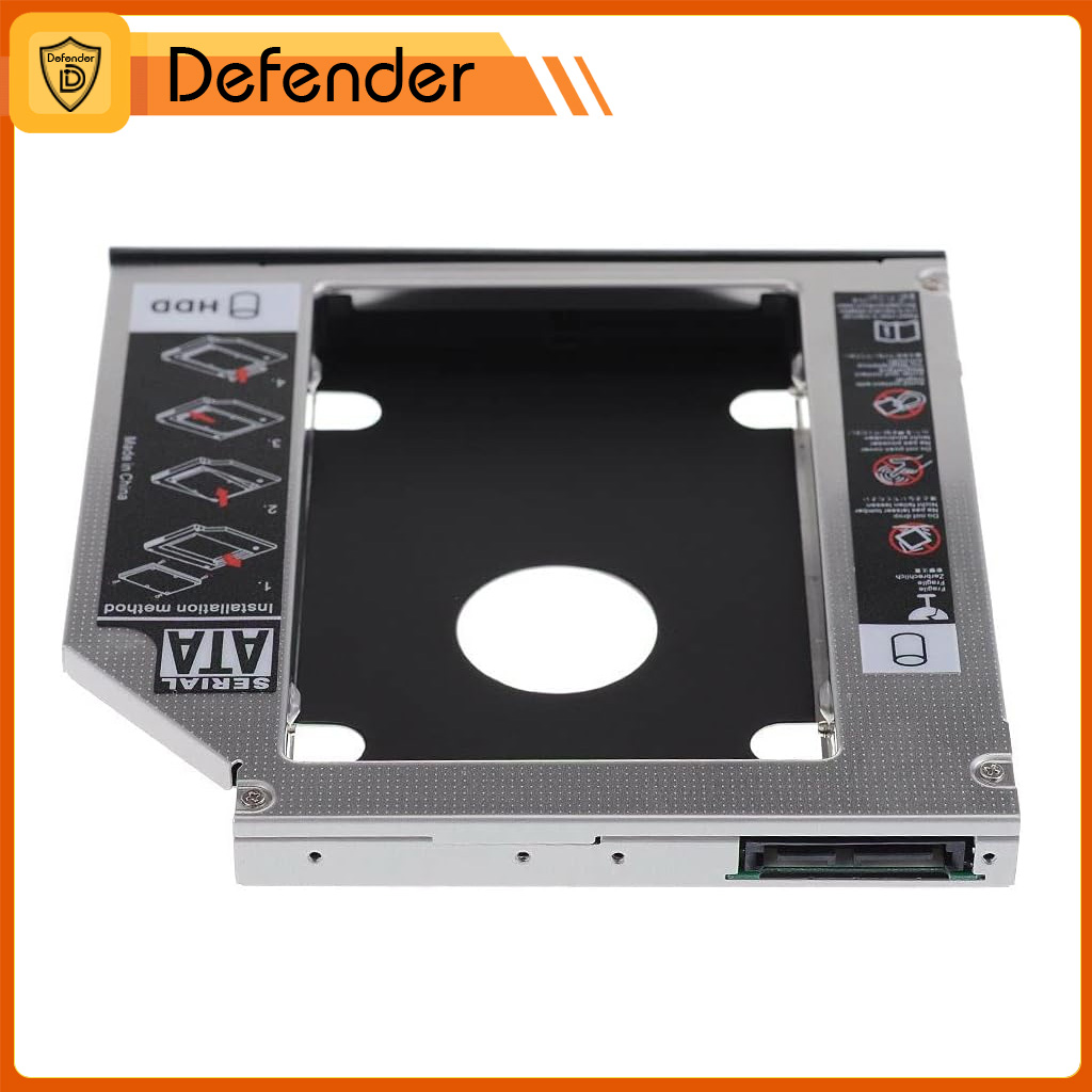 2.5'' SATA HDD SSD Hard Drive Disk DVD CD ROM Optical SuperDrive Caddy ...