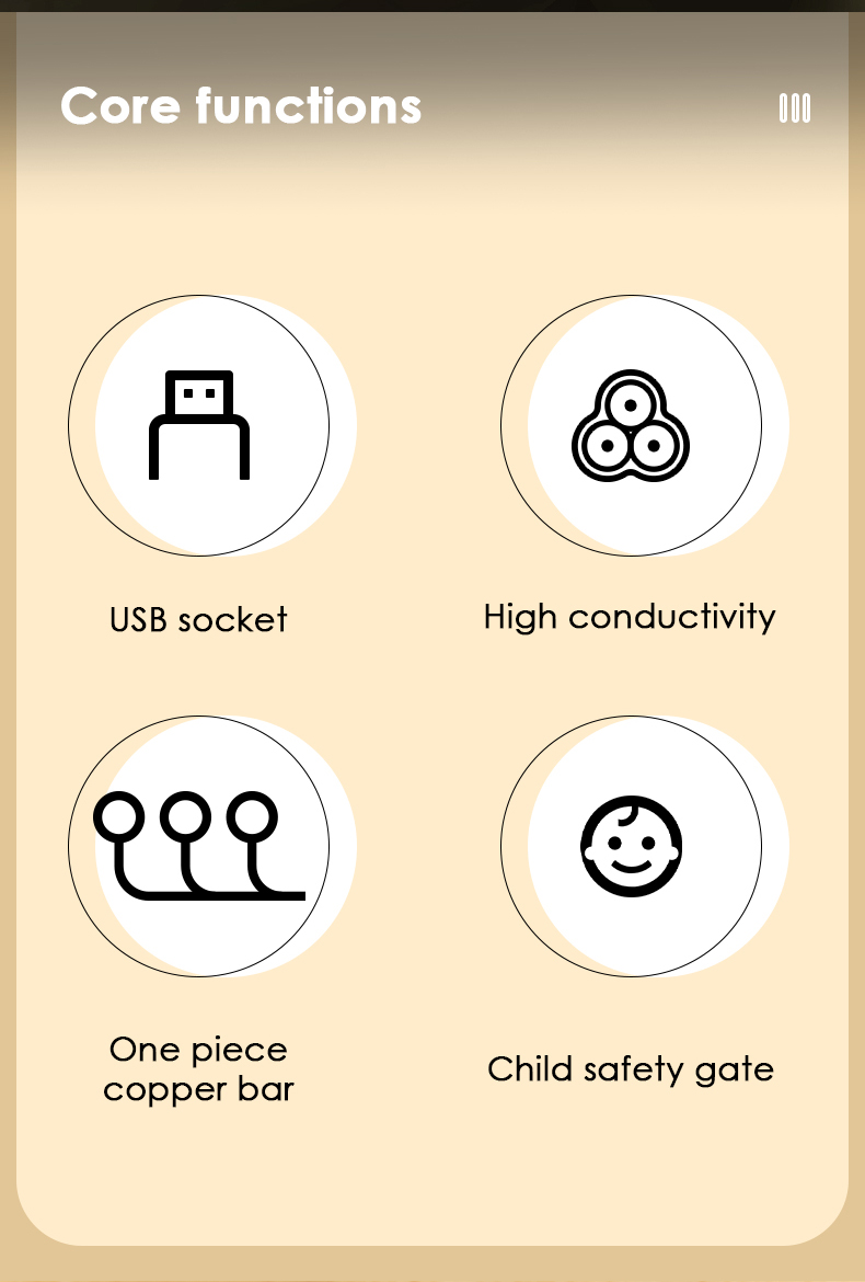 Deli Power Socket Extension Universal Electric Sockets With USB Port ...