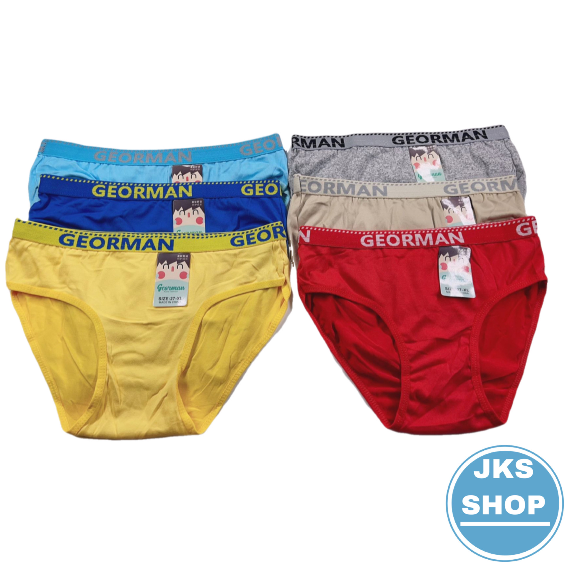 12Pieces Georman/Leo Kid's/Boy's Briefs Underwear For 2-4yrs | Shopee ...