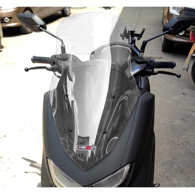 Nmax 155, 2020，V2 Windshield Visor Long Type With Bolt Thickness ...