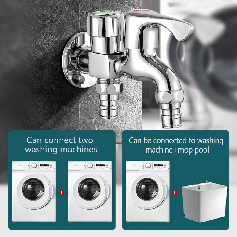 【FOJO】SUS304 Stainless Steel Two Way Faucet Function Tap Faucet ...