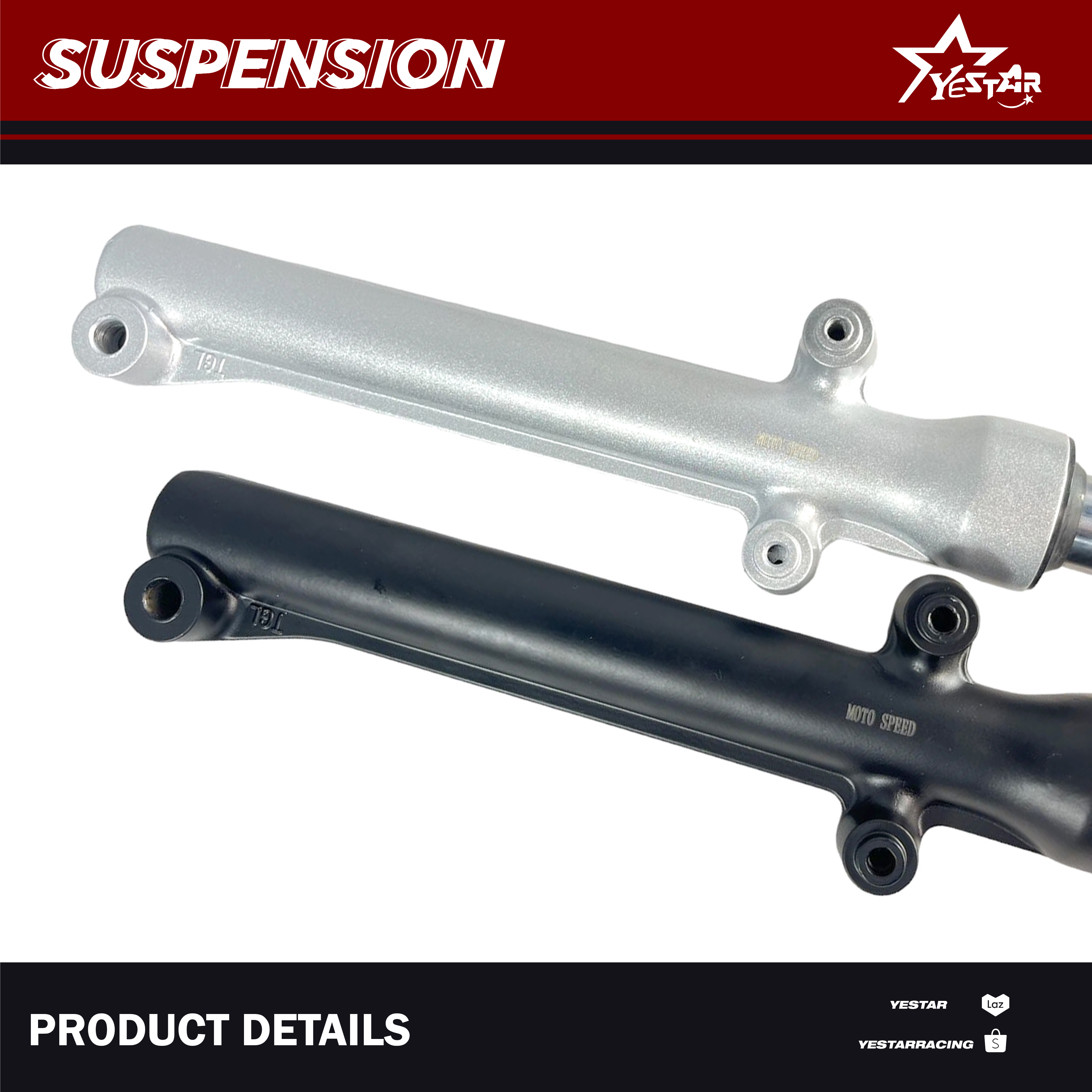 Yestar Front shock absorber for YAMAHA SNIPER 150 / SNIPER 155 ...