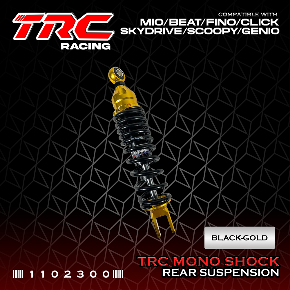 TRC Racing 300mm Rear Mono Shock Suspension for All Scooters, Mio Beat ...