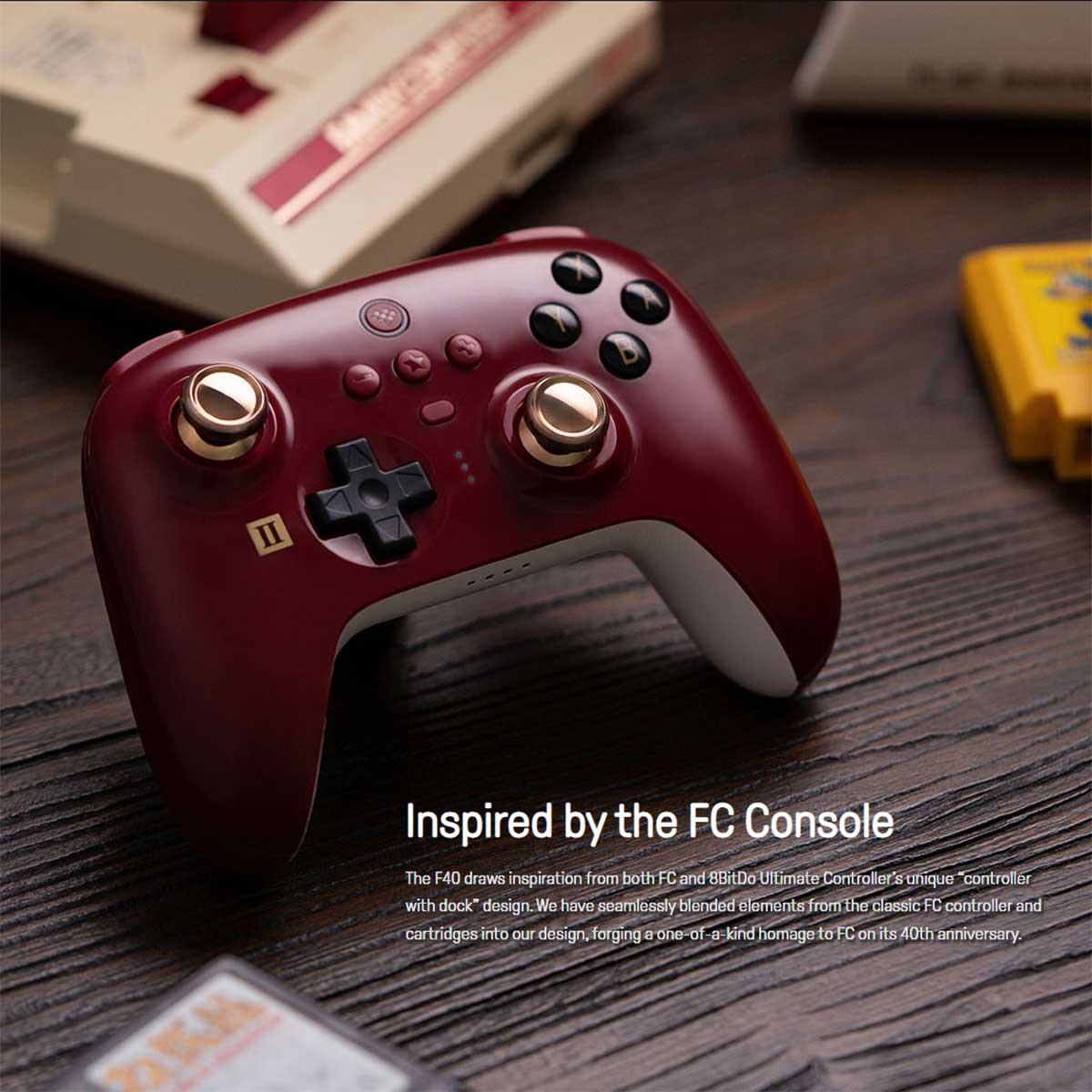 8BITDO Ultimate Controller F40 Limited Edition For Switch/Windows (80NA ...