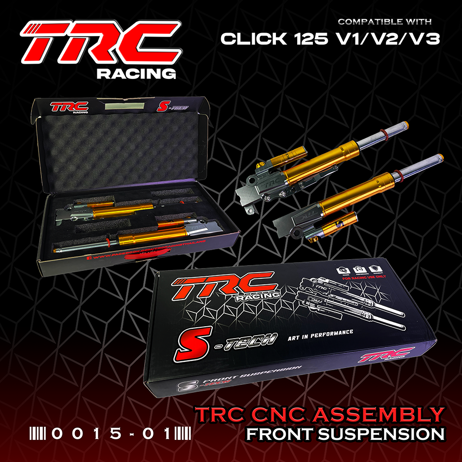 TRC Racing Front Shock Assembly Adjustable Preload CNC for Click v1 v2 ...