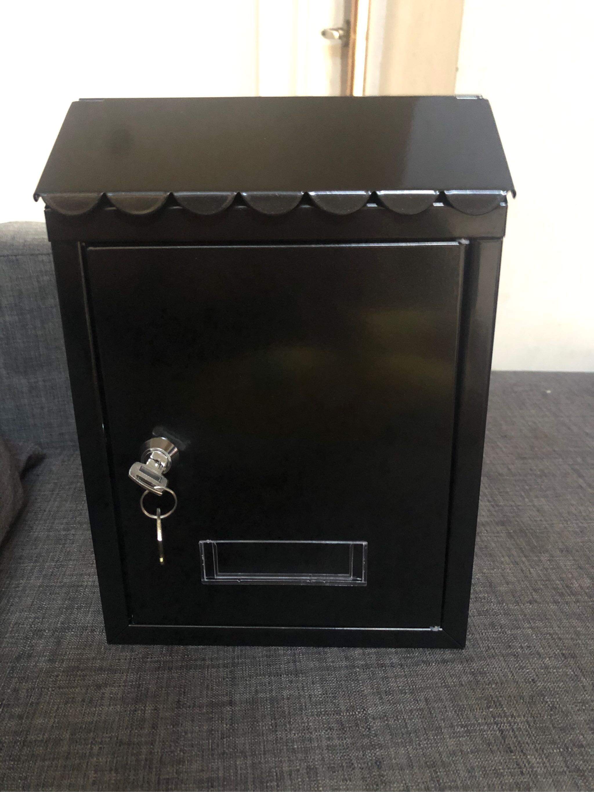 Mailbox Letterbox Secure Locking Mail Box Secure Large Storage | Shopee ...
