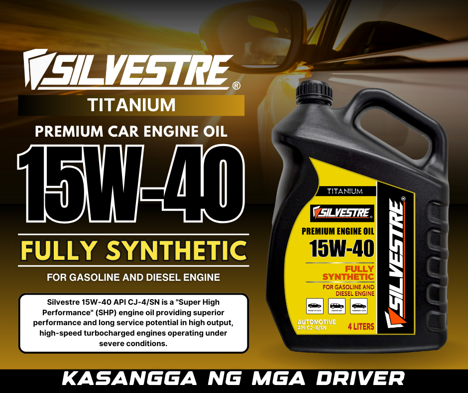SILVESTRE Automotive Engine Oil for Gasoline and/or Diesel 4 Liters ...