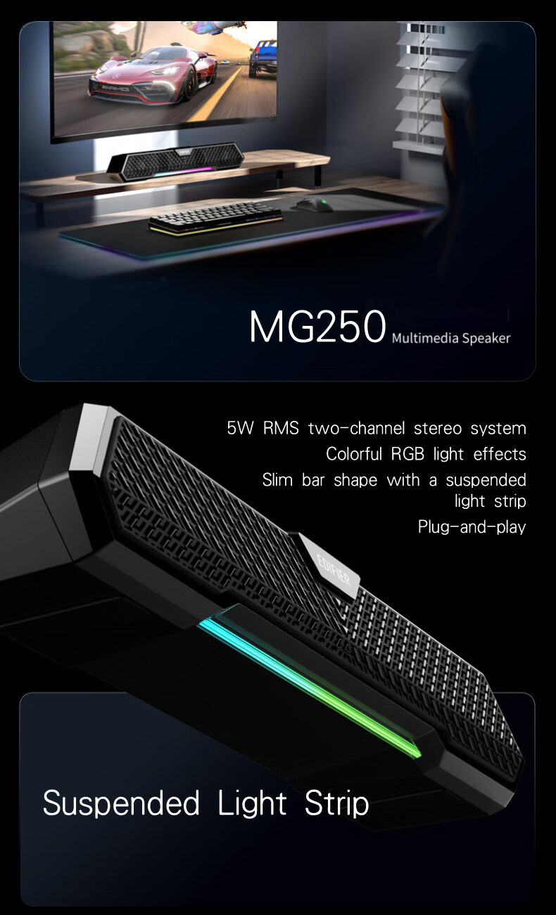 Edifier MG250 Bluetooth Computer Speaker Modeling Dynamic and ...